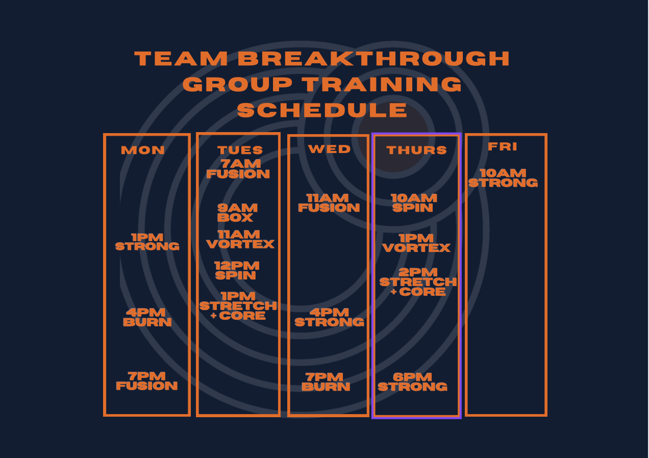 Classes and days – Team Breakthrough – fitness, nutrition & physcial ...